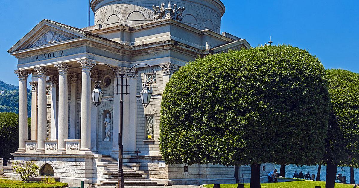 Museum Alessandro Volta, de uitvinder van de batterij - Comomeer-Nu